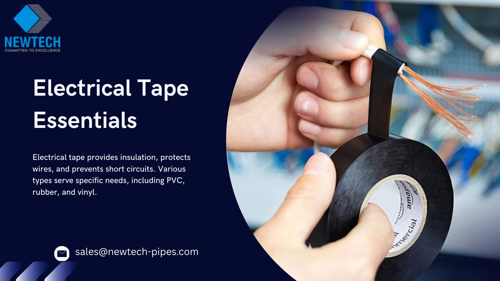 Best Electrical Tape for Projects | New Tech PVC Tape